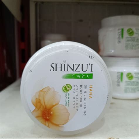 Jual Shinzui Hana Skin Lightening Body Scrub 200g Shopee Indonesia