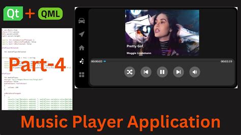 part 4 qt car hmi music player functionality qt qml tutorial youtube