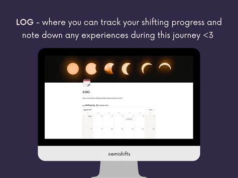 Notion Reality Shifting Hub Digital Shifting Script Template Etsy