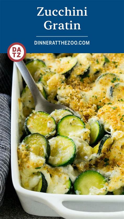 Cheesy Zucchini Gratin Recipe