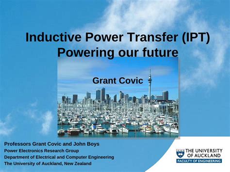 PDF Inductive Power Transfer IPT Powering Our Futurecemeold Ece Illinois Edu Seminars