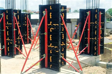 TECON Adjustable Plastic Column Formwork Box Shuttering For 46 OFF
