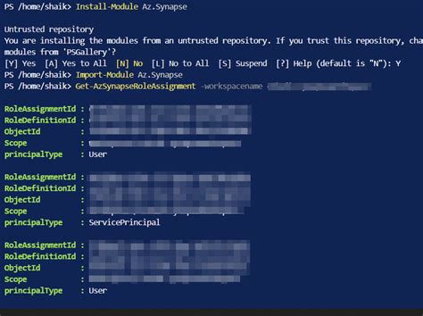 Issue In Azure Devops With Azsynapse Version 0190 Microsoft Qanda