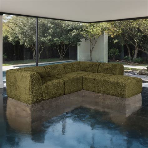 Furniture Of America Nappi L Sectional Compressed Foam