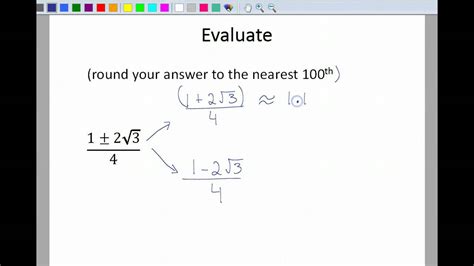 Solving Quadratic Equations Using Square Roots Feetbinary