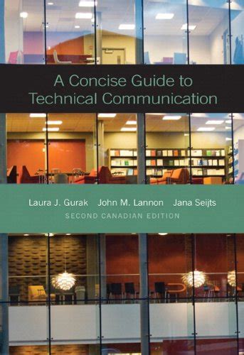 A Concise Guide To Technical Communication Second Canadian Edition