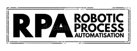 Rpa Robotic Process Automatisation Form Of Business Process