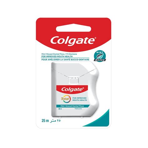 Colgate Total Mint Waxed Dental Floss