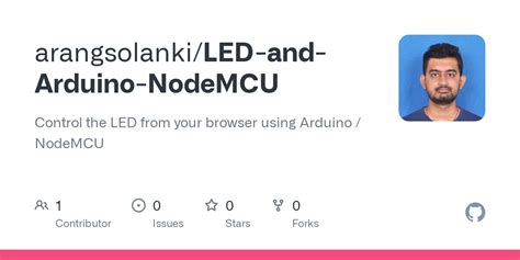 Github Arangsolanki Led And Arduino Nodemcu Control The Led From Your Browser Using Arduino