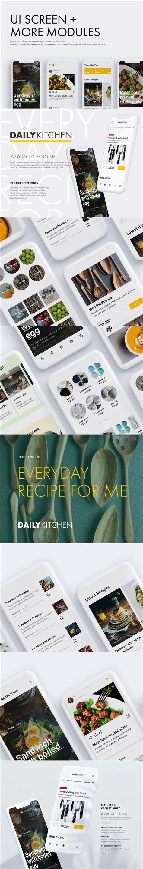 日常厨房食谱app素材cnn