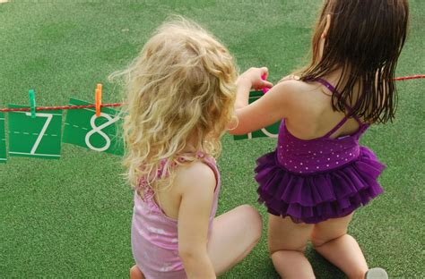 Outdoor Number Order Sorting Game For Prebabe The Prebabe Toolbox Blog