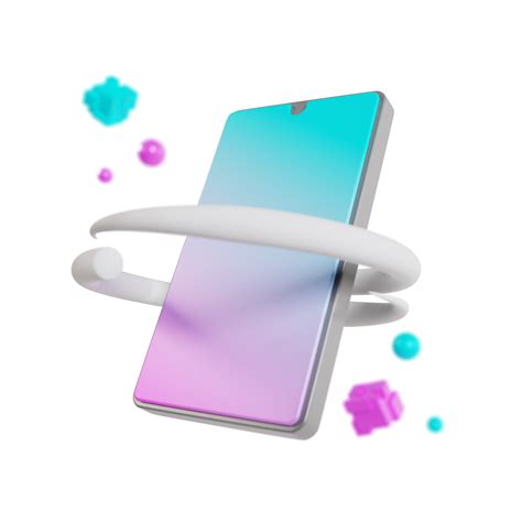 3d Smartphone Icon 12421767 Png