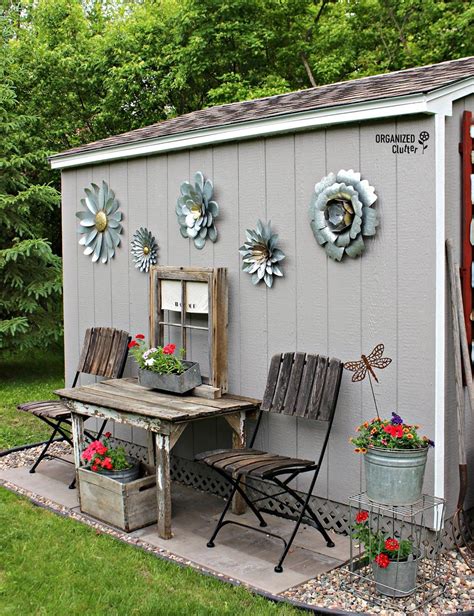 Outdoor Shed Decor Ideas At Patrick Lauzon Blog