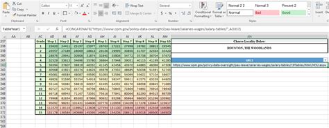Excel Web Query Replace Query Url With Value From Another Table Stack Overflow