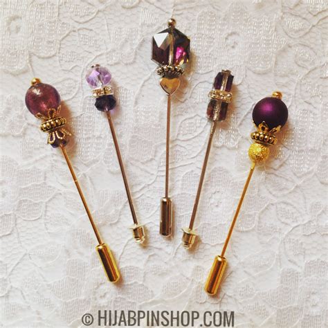 Five Gorgeous Pin Pack Collections With Images Hijab Pins Kilt Pins Hair Accessories