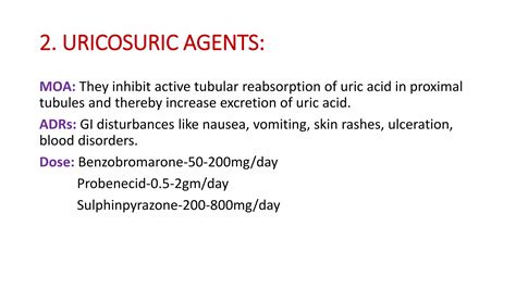 Pathophysiology And Clinical Management Of Gouty Arthritis Pptx