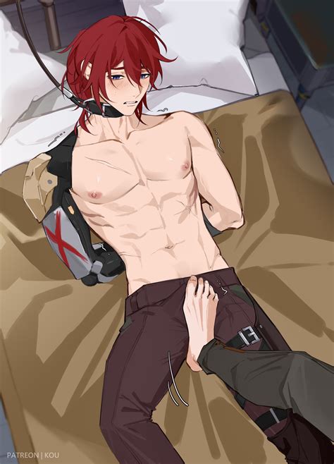 Rule 34 2boys Blush Caelus Honkai Star Rail Collar Erection Under