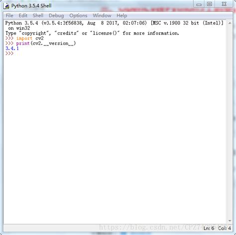 Opencv341在windows系统python35x上的安装与使用opencv 341python Csdn博客