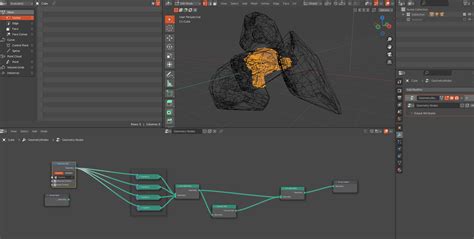 How To Use Convex Hull On Geometry From Collection Info Blender