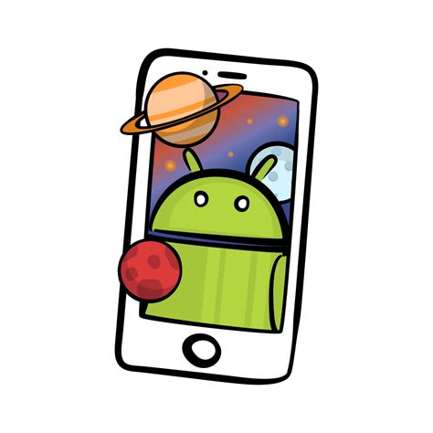 Mascotandroid Ar Core Space Game Art Guppy