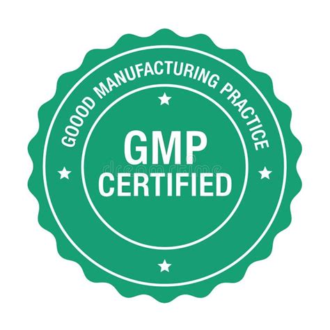 Vector Art Of A Gmp Certified Badge With A Green Circular Design