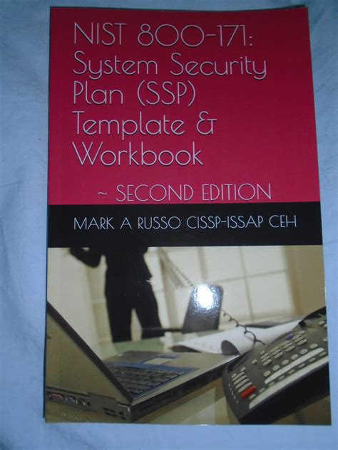 Author Signed Nist 800 171 System Security Plan Ssp Template