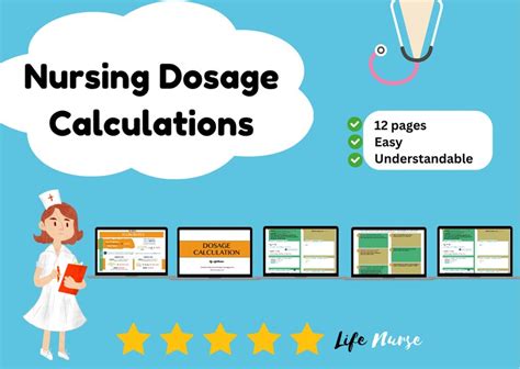 Nursing Dosage Med Calculation Guide Dosage Calculation Dosage