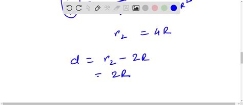 solved two identical uniform spheres each of radius r are placed in