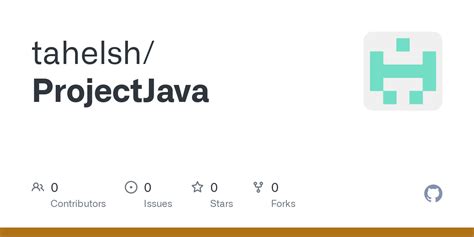 GitHub Tahelsh ProjectJava