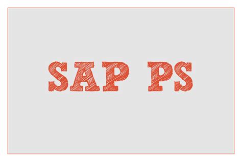 SAP PS Inwerken
