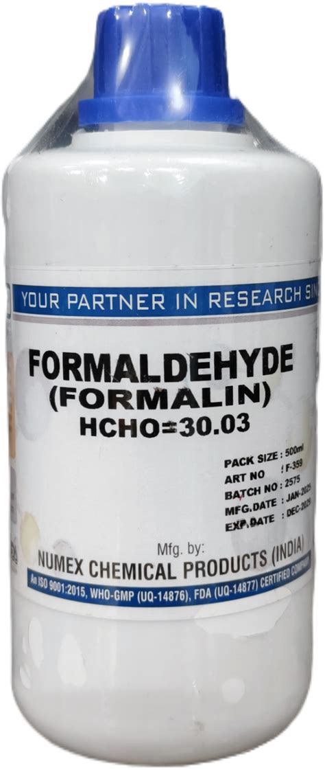 Formaldehyde Grade Industrial At Best Price In Hapur Numex Chemical Products