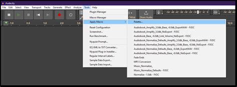 Audacity Crashes When Using Macro Wizard · Issue 4444 · Audacity