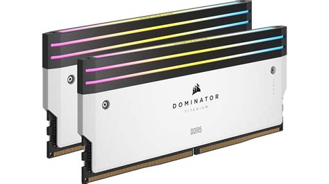 Corsair Dominator Titanium Ddr5 Memory Released Features Replaceable
