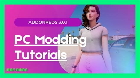 Pc Modding Tutorials How To Install Addonpeds Mod In Gtav 2021 Peds