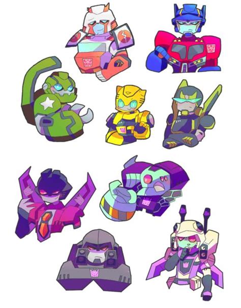 Chibi Transformers Animated