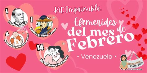 Las Efemérides Del Mes De Febrero En Venezuela