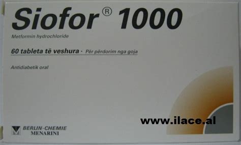 Siofor 1000 Tableta Ilace
