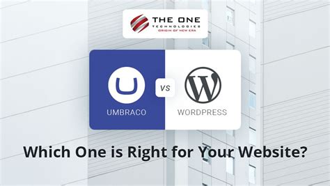 the one technologies on linkedin umbraco vs wordpress cms which one
