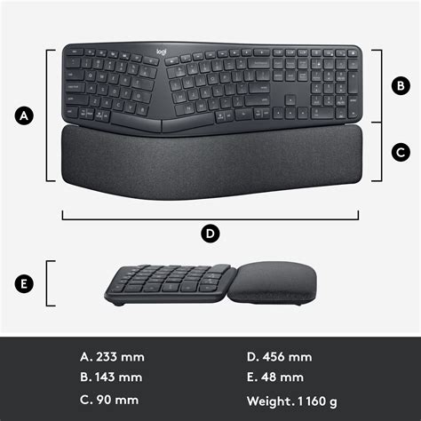 Questions And Answers Logitech ERGO K Ergonomic Full Size Wireless Keyboard For Windows And