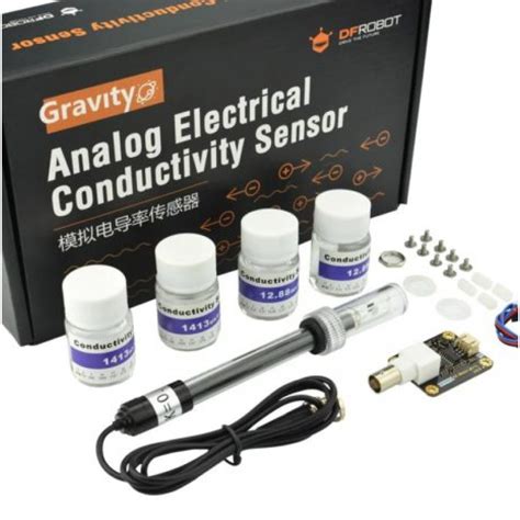 Dfrobot Gravity Lab Grade Analog Electrical Conductivity Sensor Meter V2 K 1 Buy Online At