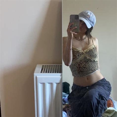 Leopard Print Cami Cute Leopard Cami Strap Print Depop