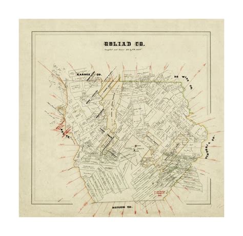 Goliad Texas Map