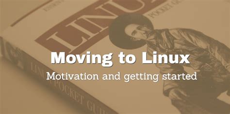 Moving To Linux Motivation And Getting Started By Kai Koenig Medium