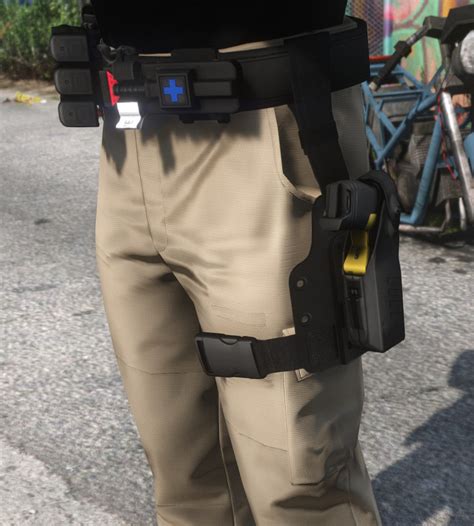 Multi Type Taser Drop Leg Eup Replacement Fivem Code4mods
