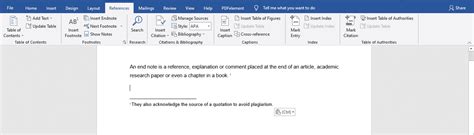 Microsoft Word Endnote Number Superscript Font Size Rasfc