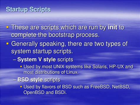ppt booting and shutting down linux and unix based operating systems