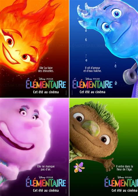 Bande Annonce Et Affiches Élémentaire Le Nouveau Disney Pixar