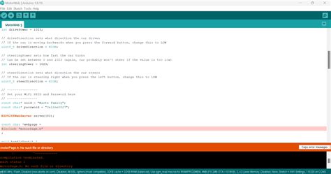 motor · issue 3 · witnessmenow simple wifi controlled rc car · github