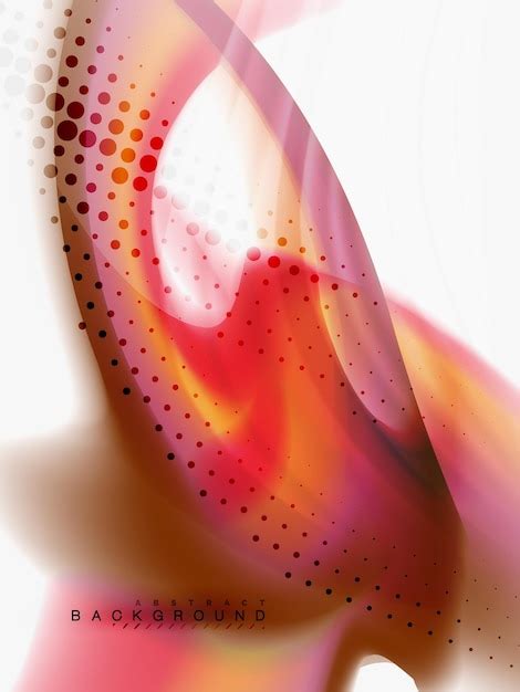 Premium Vector Background Abstract Liquid Colors Wave Flow