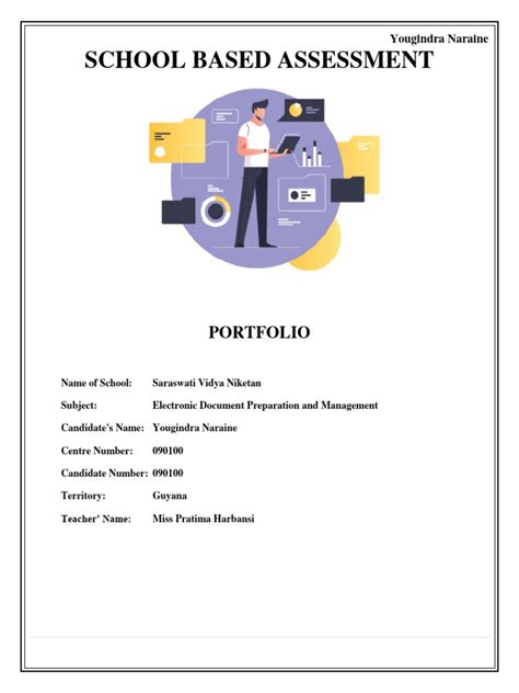 Edpm School Based Assessment Portfolio Yougindran Pdf